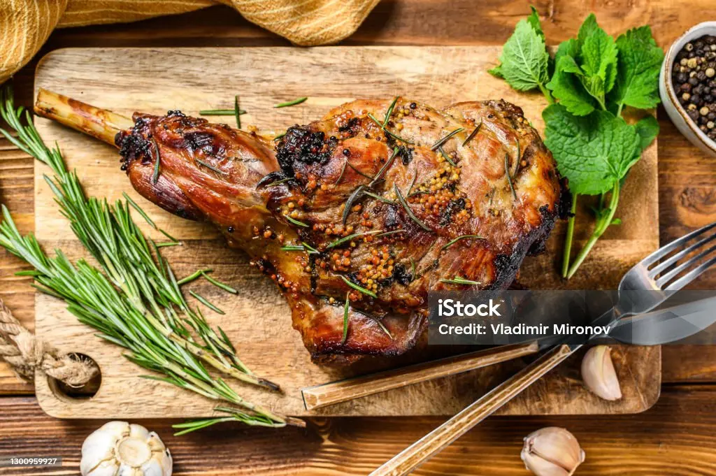 Côte de veau au thym et haricots verts - Harmonie des Menus