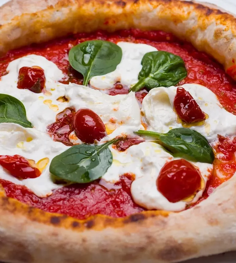 Pizza reine pain pita - Harmonie des Menus